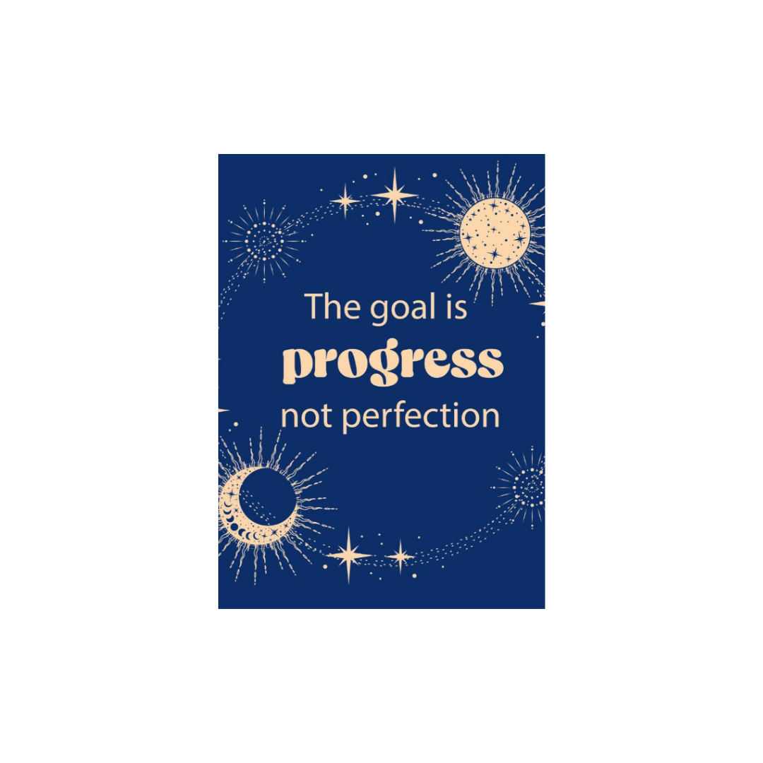 The goal is progress, not perfection Fridge Magnet - Parris Island Museum