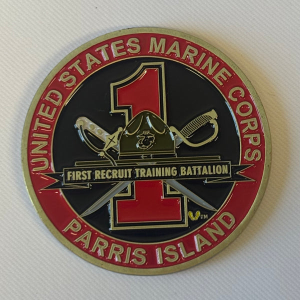 Alpha Company Platoon Coin - Parris Island Museum